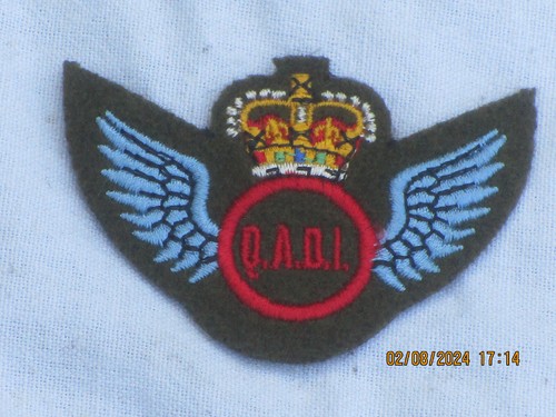 No. 2 Dress Abz. Qualified Air Despatch Instructor, QADI,Patch ...