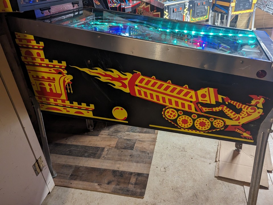 Big Guns Pinball Machine | eBay