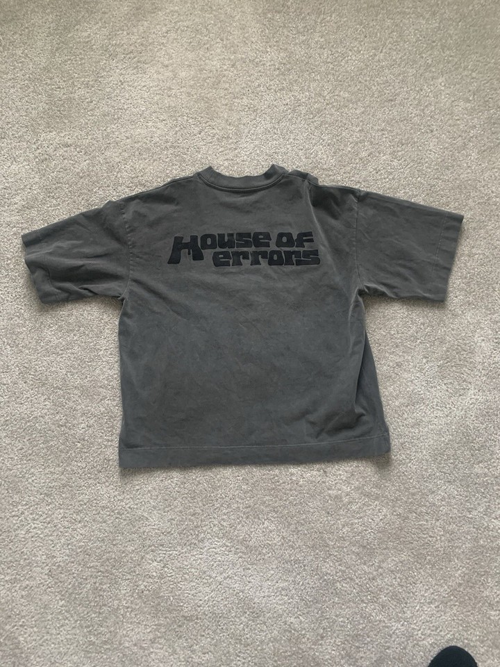 House Of Errors T Shirt Small Grey Hypebeast Streetwear Tee All Seeing ...