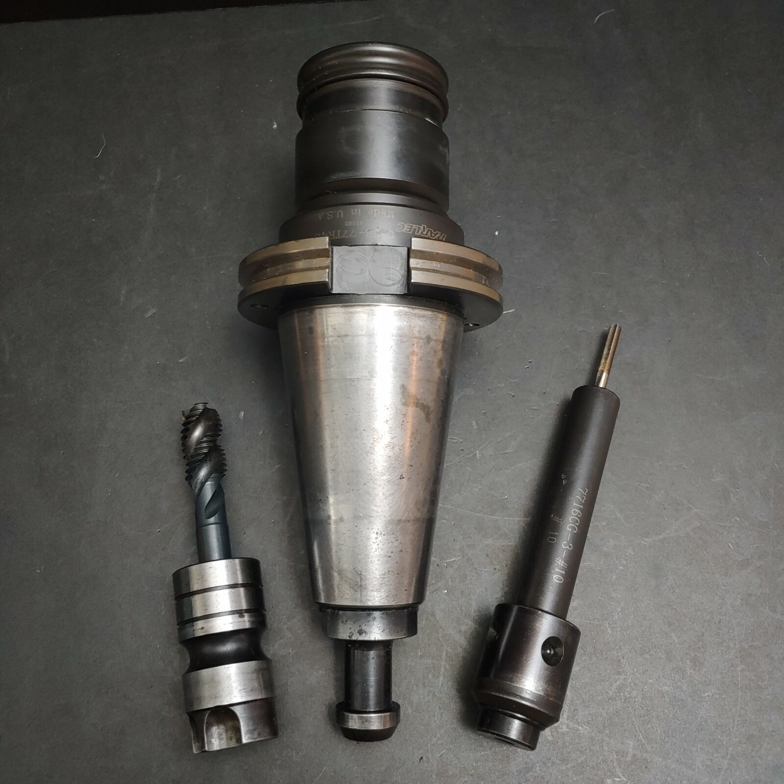 Parlec USA! CAT50 Rigid Tap Holder Coolant Through & Quick Change ...