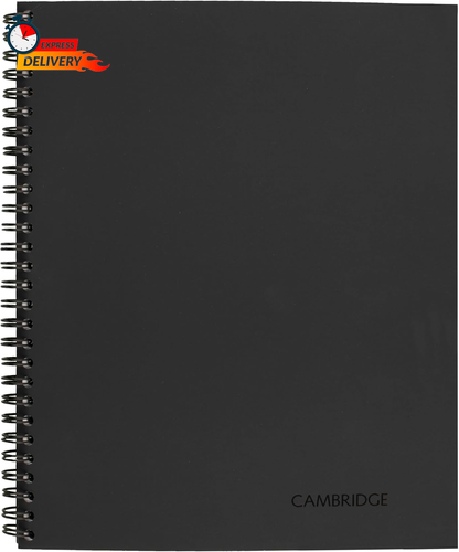 Cambridge Notebook, Business Notebook, 6-5/8" X 9-1/2", 80 Sheets ...