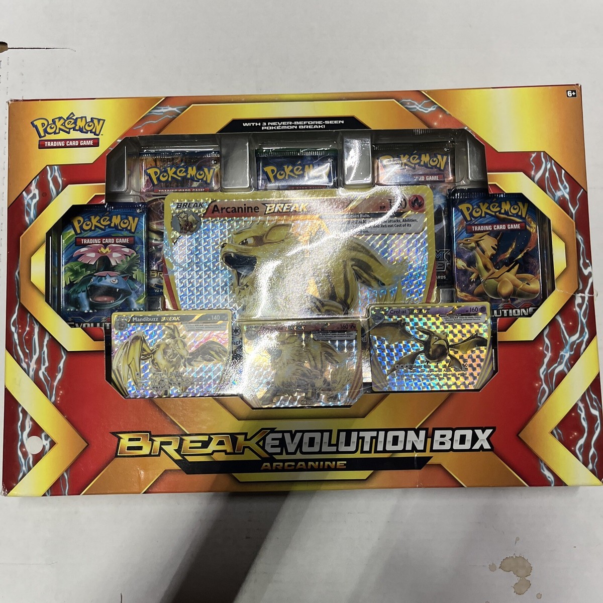 Arkani Evolutionsdiagramm Amazon.com: Pokemon TCG: Break Evolution Box
