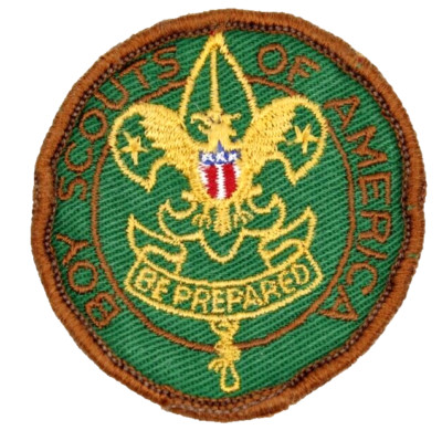 Vintage Junior Assistant Scoutmaster Patch Boy Scouts BSA Green Brown ...