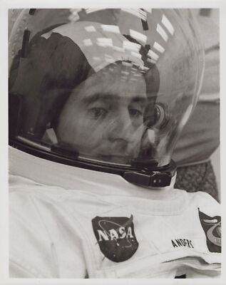 Apollo 8 | RARE NASA 1968 William Anders preparation close-up Original ...