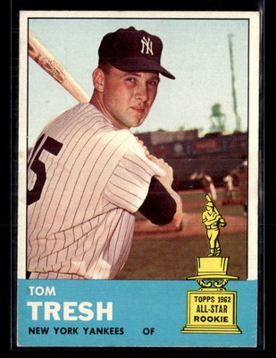 1963 Topps #470 Tom Tresh High # | eBay