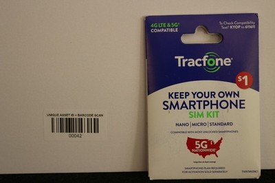 TracFone Keep Your Own Phone 3-in-1 Prepaid SIM Kit | eBay