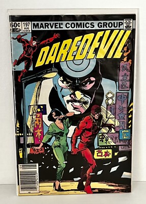 Daredevil 197 (Marvel Comics, 1983) 1st Lady Deathstrike Newsstand ...