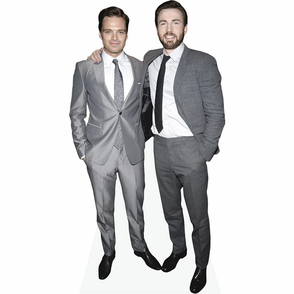 Sebastian Stan And Chris Evans
