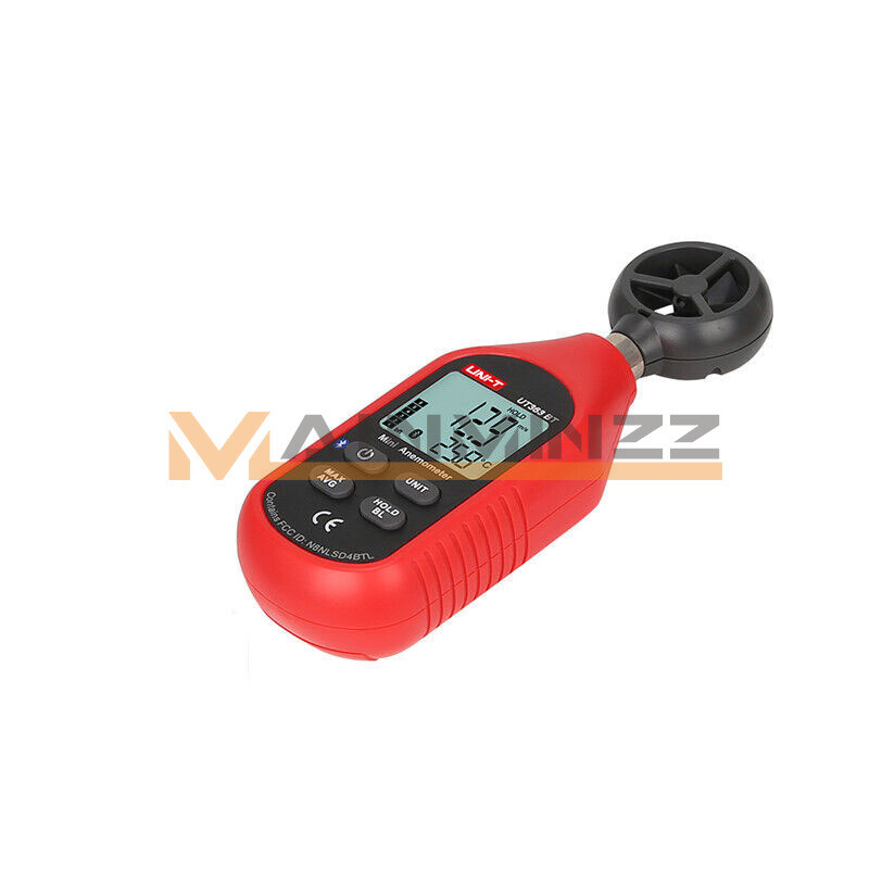Anemometro DZYTEK Portable Anemometer Mini Wind Speed Gauge Meter