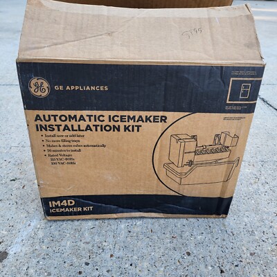 NEW GE Ice Maker Kit for Top Mount Refrigerators White IM4D | eBay