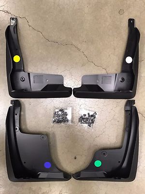 2018-2024 Toyota Camry SE XSE Mudguard Kit PU060-03181-TP Genuine OEM 4 ...