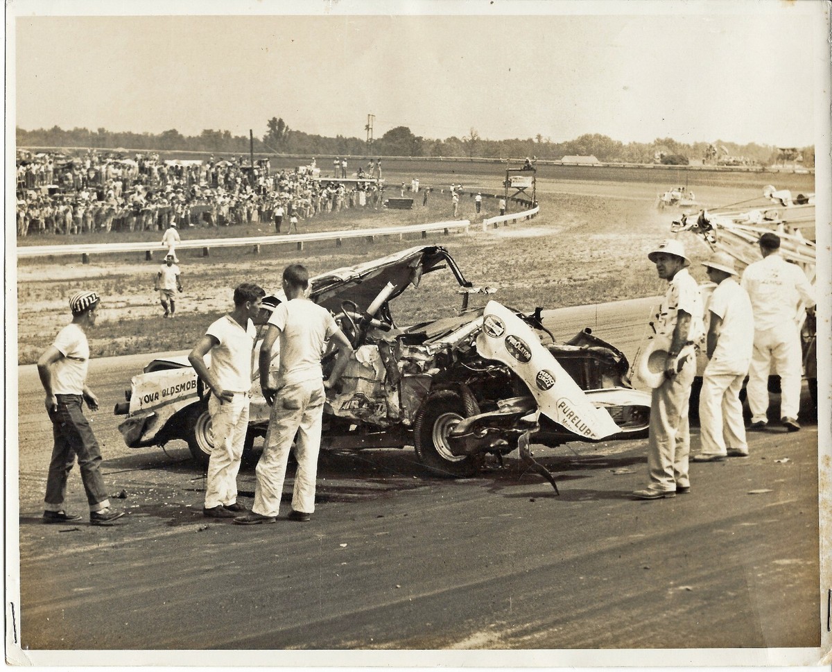 Vintage Nascar Wrecks