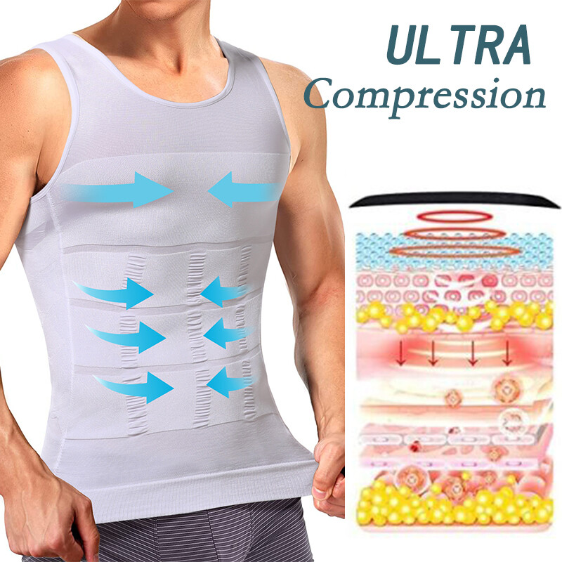 Gynecomastia Compression Shirts for Men Tank Top Fajas para Hombres ...