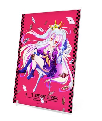No Game No Life "Shiro" Acrylic Art Board ASCIENTE! Ver. 20cm×29cm | eBay