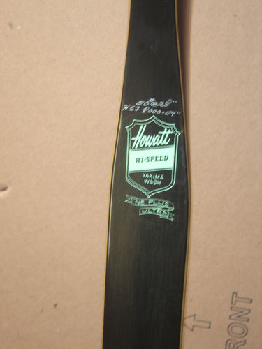 Damon Howatt Bow 50# 28 54 ne plus ultra used vintage | eBay