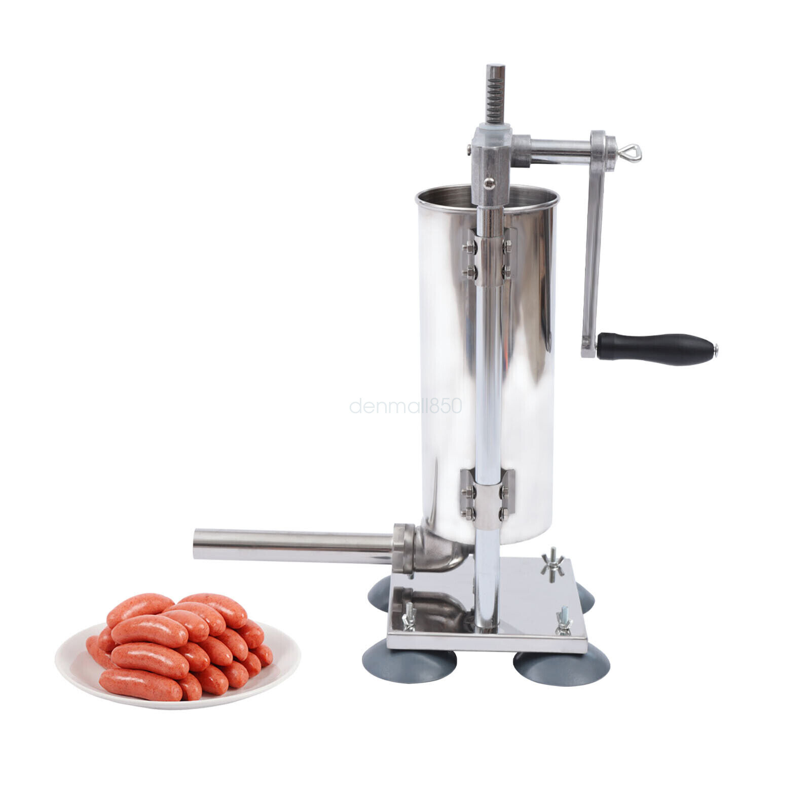 3L Sausage Filler Stuffer Meat Machine Stainless Steel Salami Maker ...