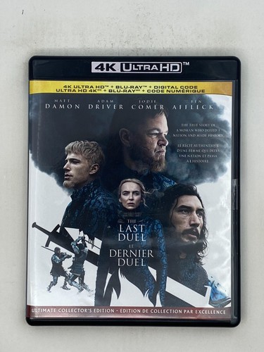 The last duel - (2 discs) 4K/blu-ray bilingual - Matt Damon, Ben ...
