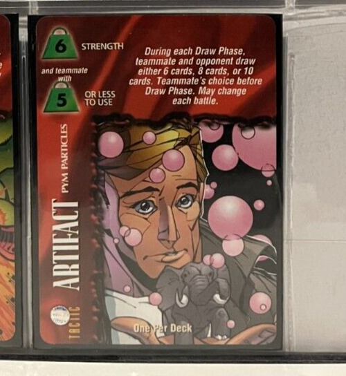 Overpower Marvel Card Game - Universe Artifact Pym Particles Card | eBay