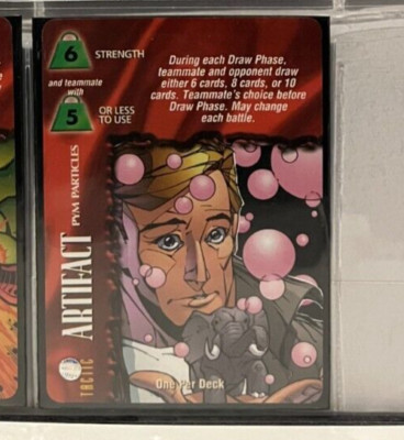 Overpower Marvel Card Game - Universe Artifact Pym Particles Card | eBay