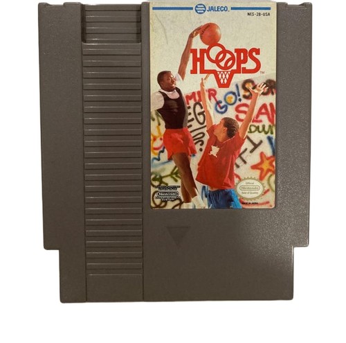 Hoops ORIGINAL NINTENDO NES Basketball Game-Authentic - Very Good. | eBay