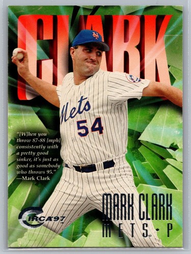 Mark Clark 1997 Circa BASEBALL #90 New York Mets | eBay