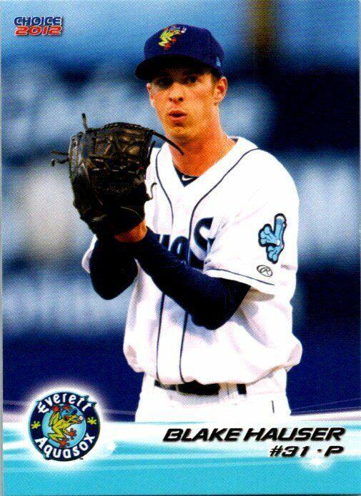 2012 Choice Everett AquaSox - Blake Hauser #15 (RC) for sale online | eBay