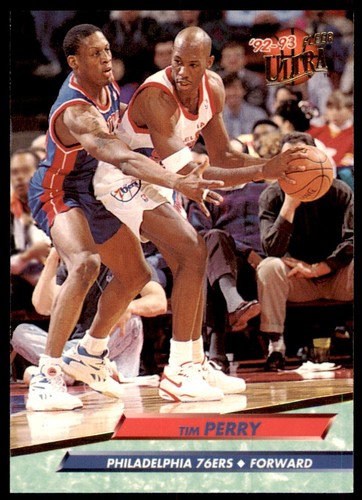 1992-93 Fleer Ultra Tim Perry Philadelphia 76ers #334 | eBay