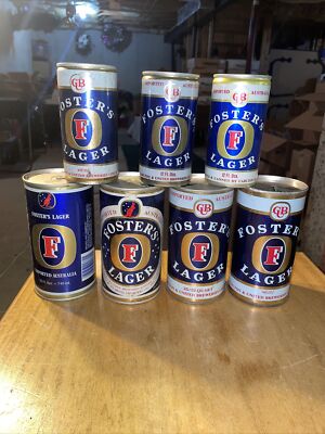 7 Different Foster’s Lager Beer Cans From Australia | eBay