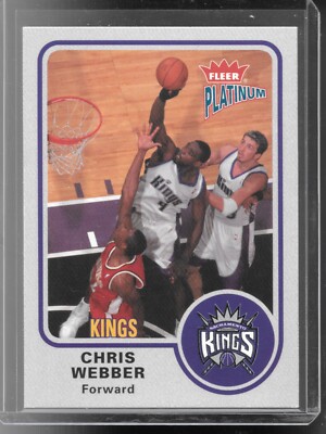 2002-03 Fleer Platinum Sacramento Kings Basketball Card #80 Chris ...