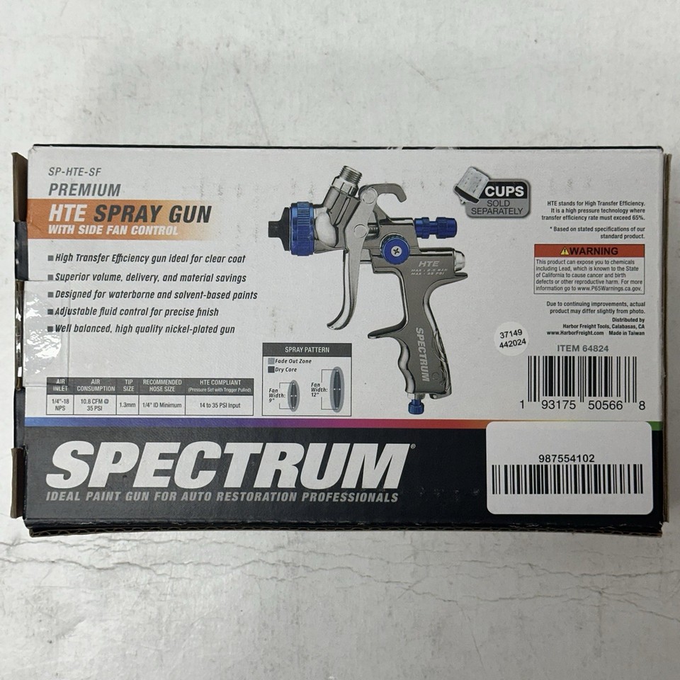 Spectrum 64824 Premium HTE Spray Gun - New | eBay
