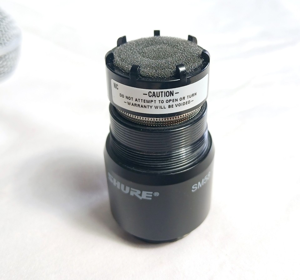 Shure SM58 Dynamic Capsule Microphone Replacement Head Parts/Repair | eBay