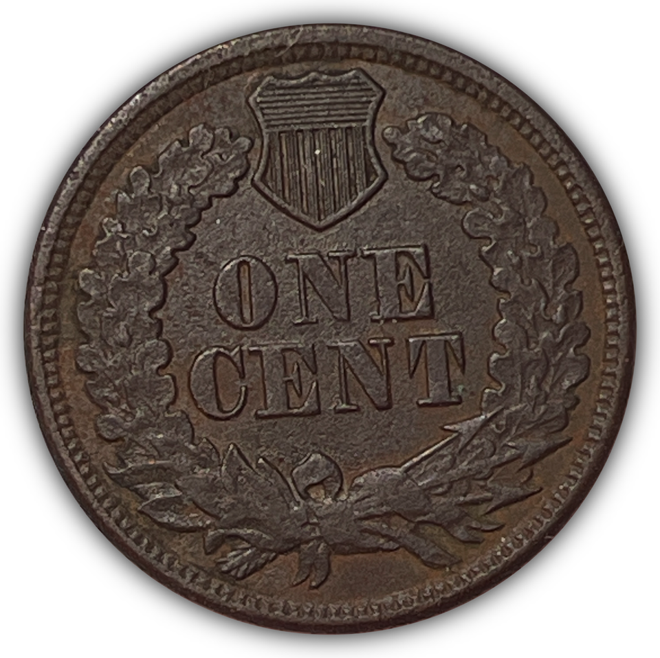1863 Indian Head Cent Almost Uncirculated AU Coin, Corrosion #25823 | eBay