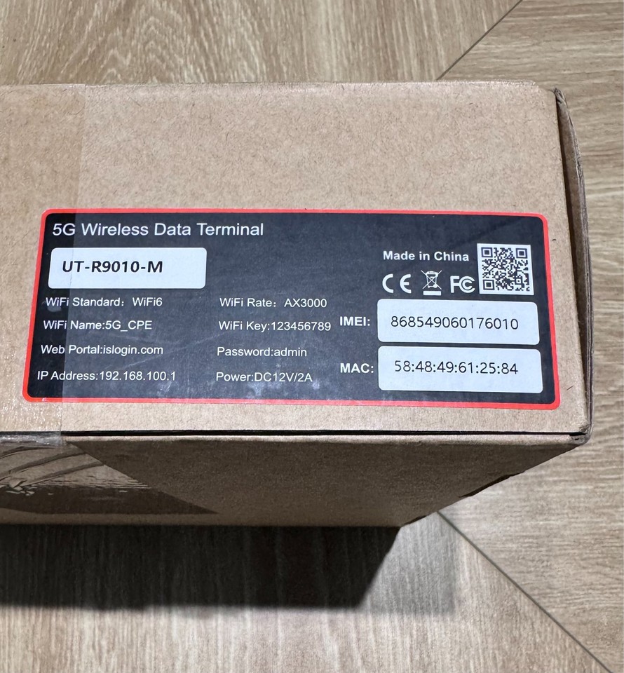 UOTEK 5G SIM Card Router CPE, WiFi 6 5G Modem Dual Band NSA SA with SIM ...