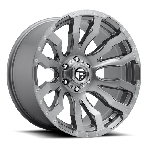 FUEL Blitz D693 Rim 22X12 6x139.7 Offset -44 Platinum (Quantity of 4 ...