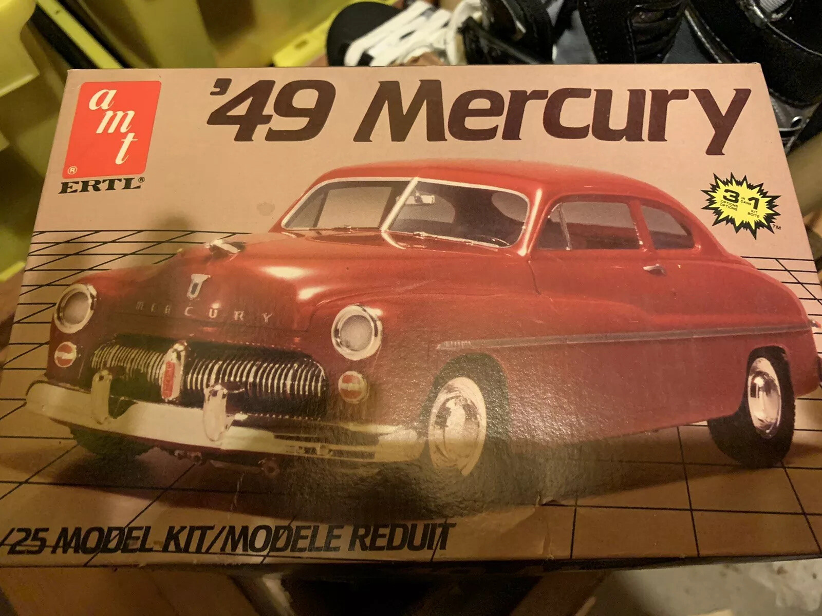 AMT 49 Mercury Coupe Model Kit 1:25 Scale | eBay