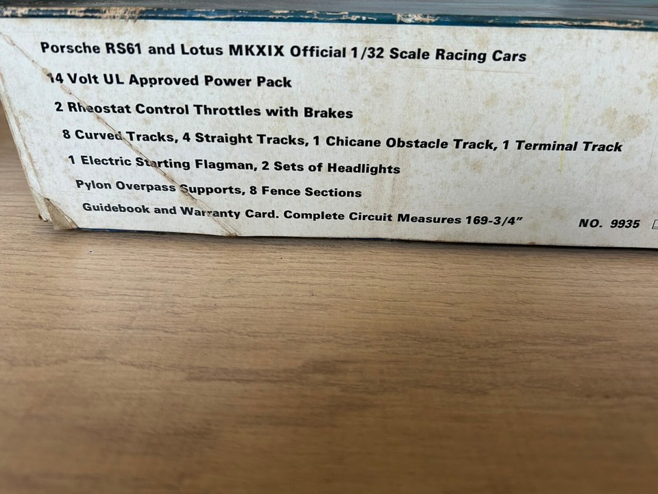 Strombecker International Road Race Set 1/32 scale slot car set | eBay