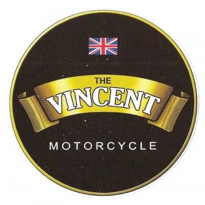 The VINCENT Motorcycle Sticker vinyle laminé | eBay