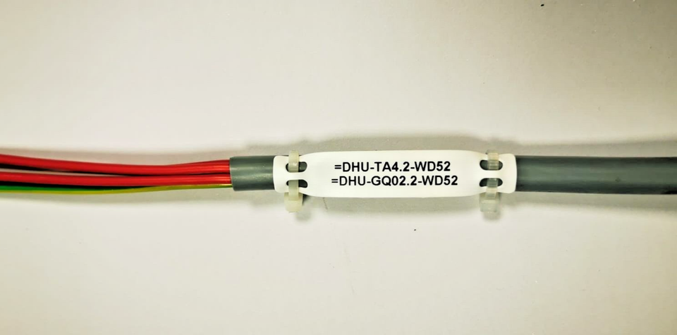 Phoenix Contact Kabelmarker WMTB HF (55X15) R weiß 0830409 ...