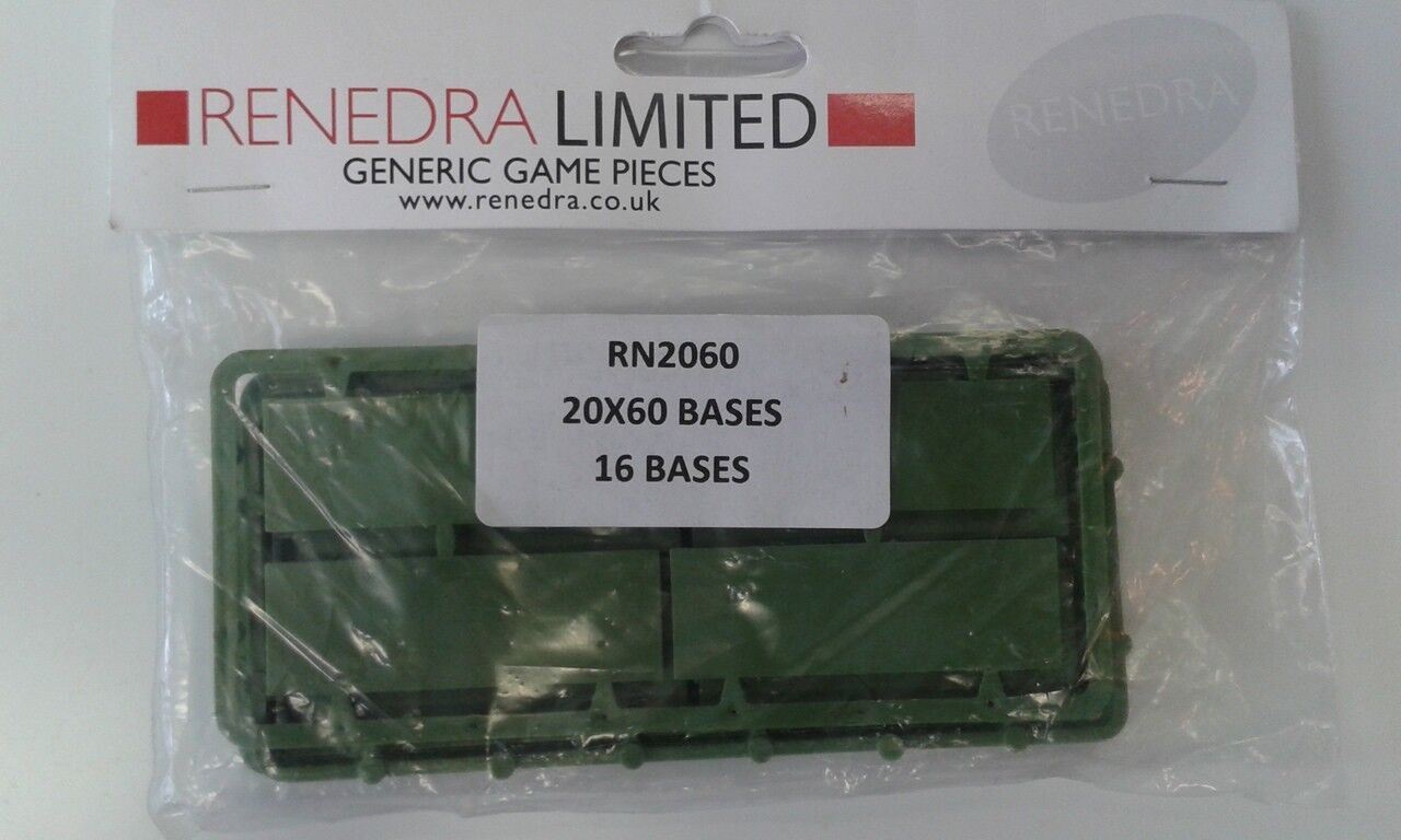 20mm x 60mm Renedra bases (16) - Renedra RN2060 - | eBay