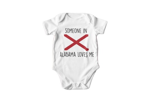 Alabama - Baby Boy Girl Clothes Infant Bodysuit Funny Cute Newborn | eBay