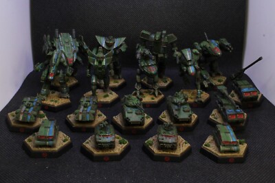 Pro-Painted Battletech Battleforce - 3d Printed - 3rd Proserpina ...