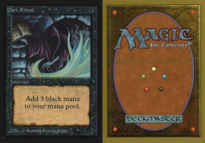MTG - Dark Ritual | International Edition - BETA IE [ENG] | eBay