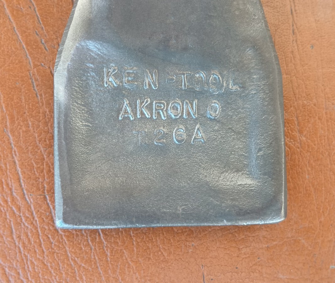 VINTAGE KEN TOOLS T-26-A BEAD BREAKER DRIVING IRON & T-1 STRAIGHT SPOON ...