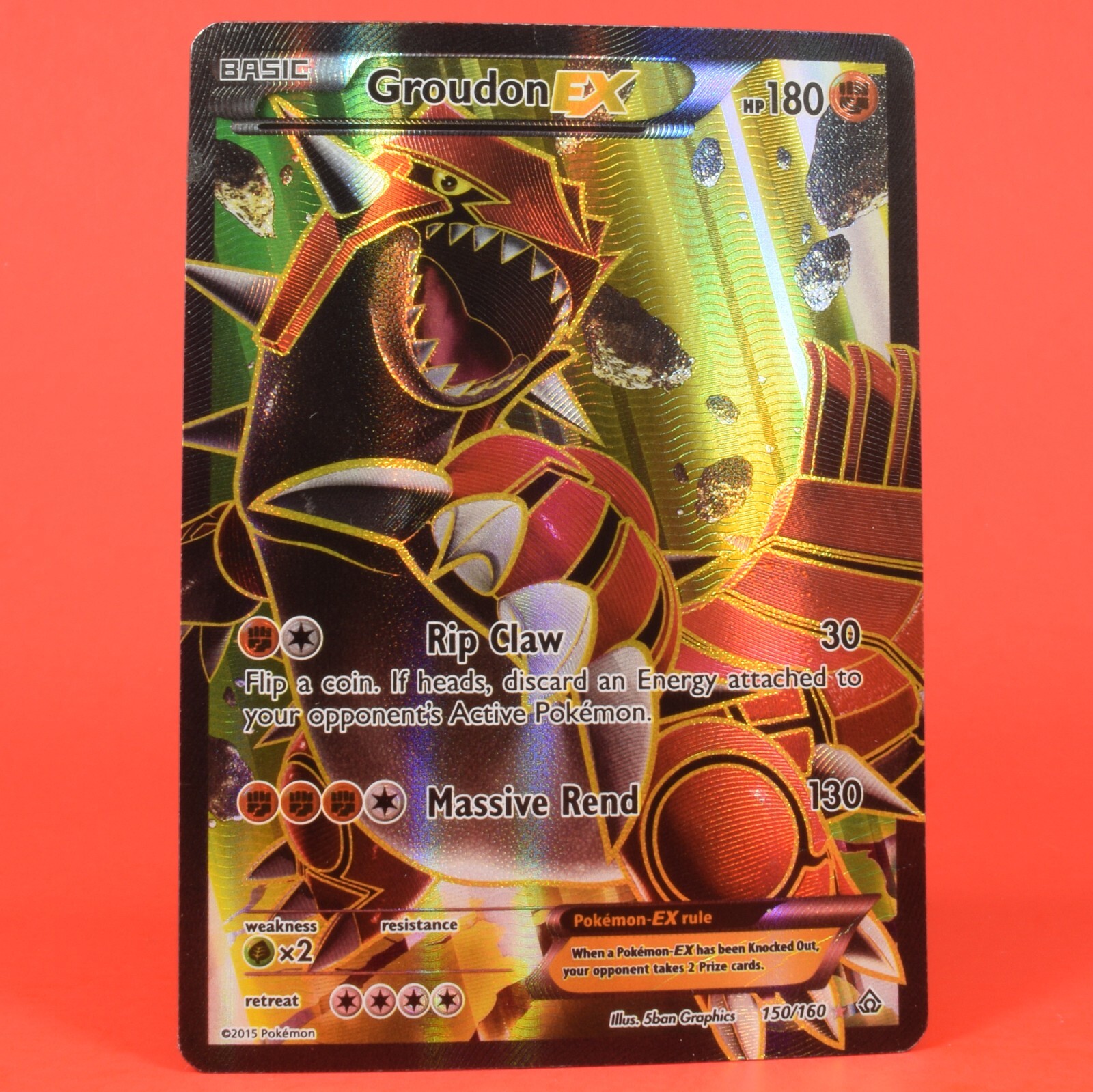 Groudon Card Ex