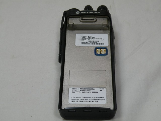 Motorola Mtx950 Portable Radios 900 MHz Model AAH25WCC4GB3AN for sale ...