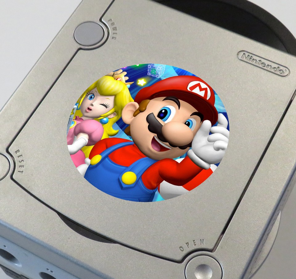 Custom Nintendo GameCube Console Jewel Stickers - 150+ Designs - You ...