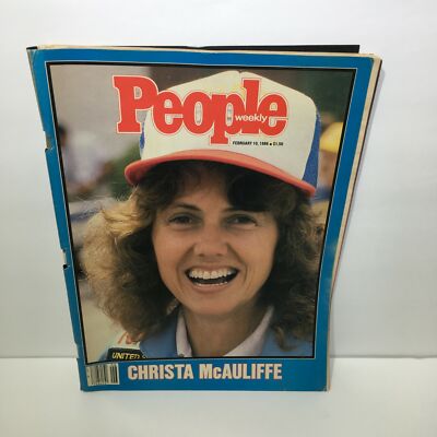 People Weekly Magazine: Christa McAuliffe February 10 1986 | eBay