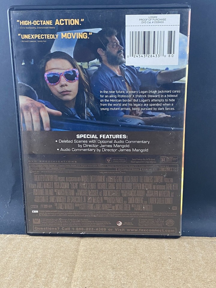 Logan DVD, MULTIPLE DVD'S SHIP FREE! | eBay