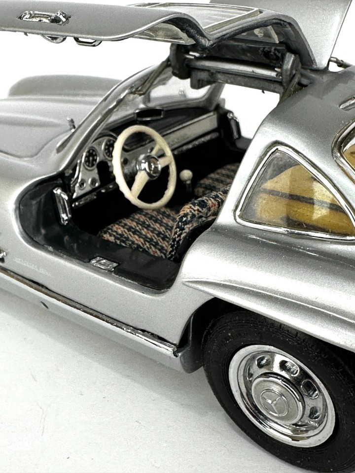 Franklin Mint Die Cast 1954 Mercedes Benz 300 SL Silver 1:24 | eBay