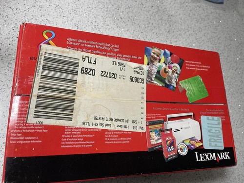 Lexmark Portable Photo Printer P350-Brand New-Unopened/Factory Sealed ...